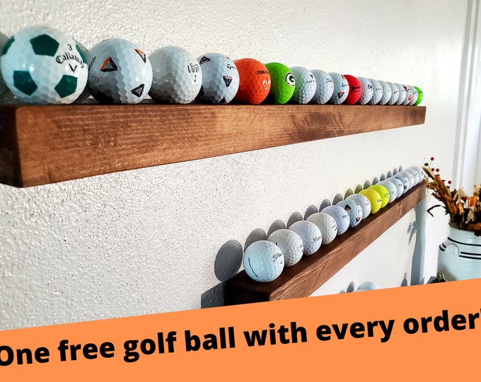 Rustic Golf Ball Display Wall Rack Golf Display Golf Ball - Etsy