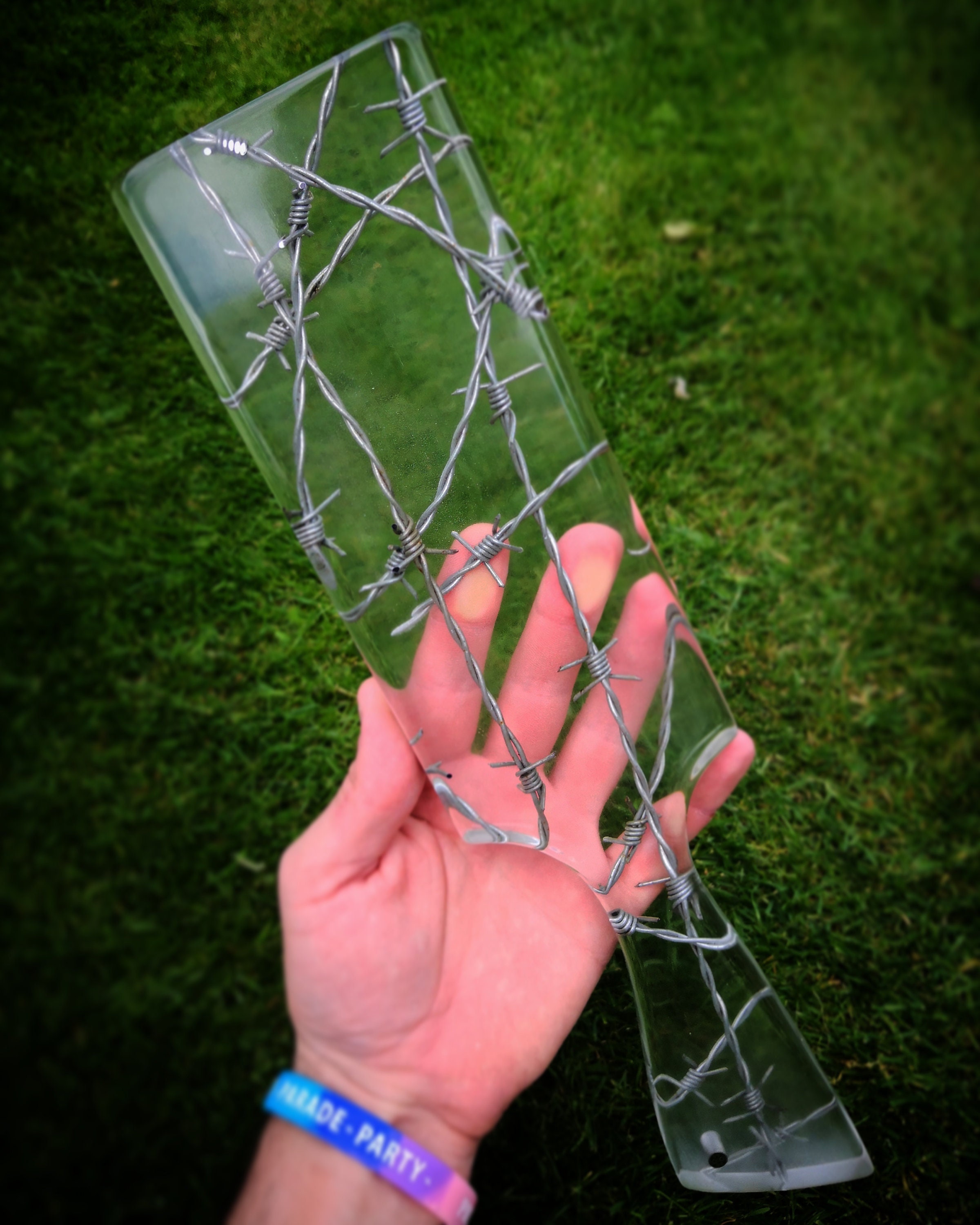 Sovereign Thorn Barbed Wire Spanking Paddle - Etsy UK