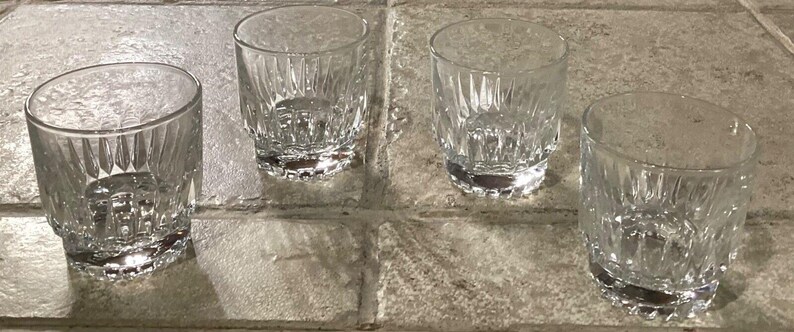 Set of 4 Libbey Duratuff Lowball Rocks Glasses ~ 3” - Etsy