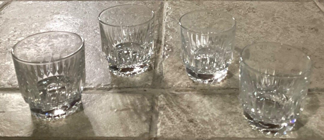 Set of 4 Libbey Duratuff Lowball Rocks Glasses ~ 3” - Etsy