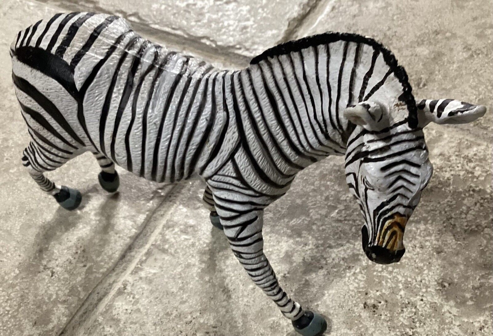 Safari Ltd Zebra Animal Toy Figure - Retired ~vintage (5") - Etsy