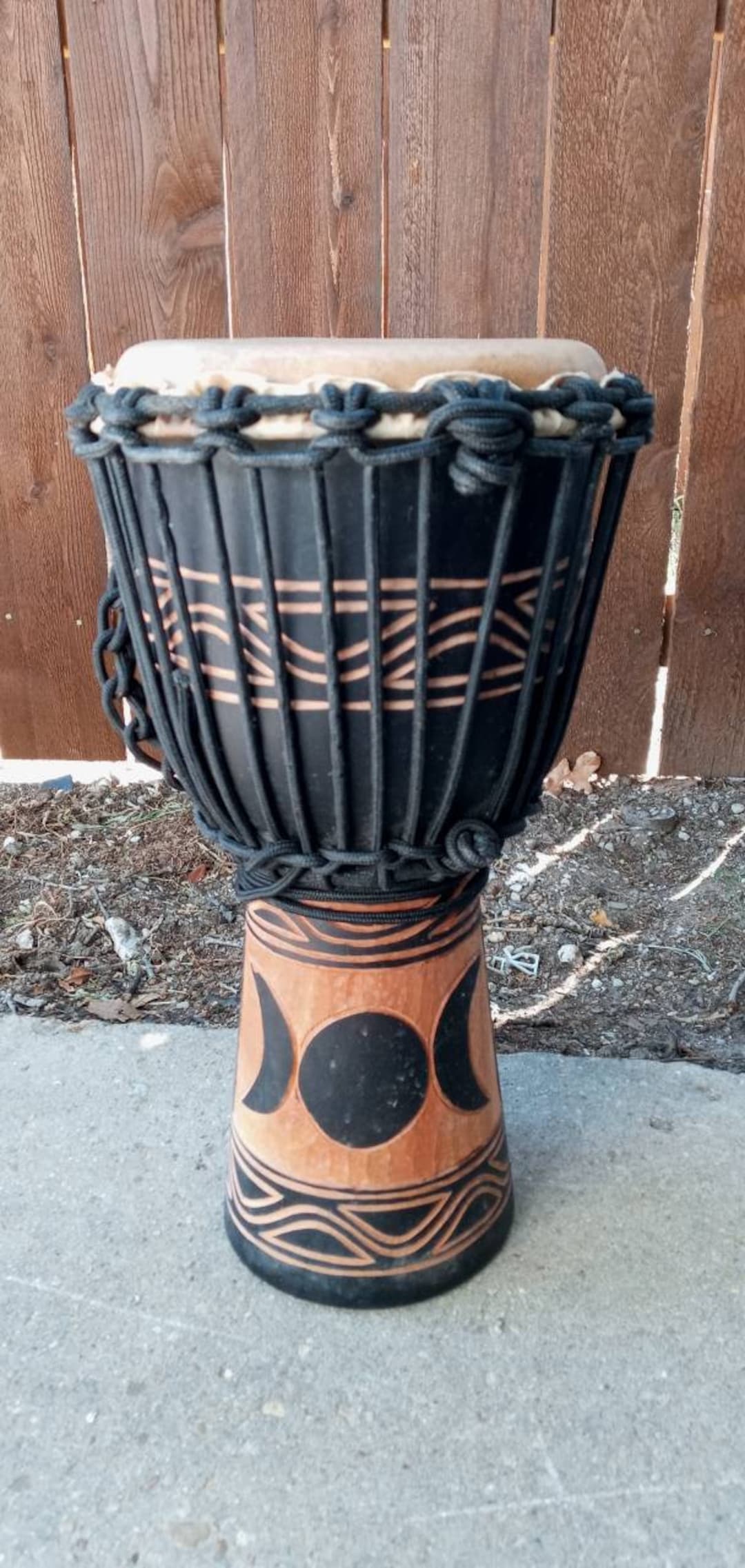Handmade 16" Tall Djembe Bongo Drum Triple Goddess, Model # M9 - Etsy