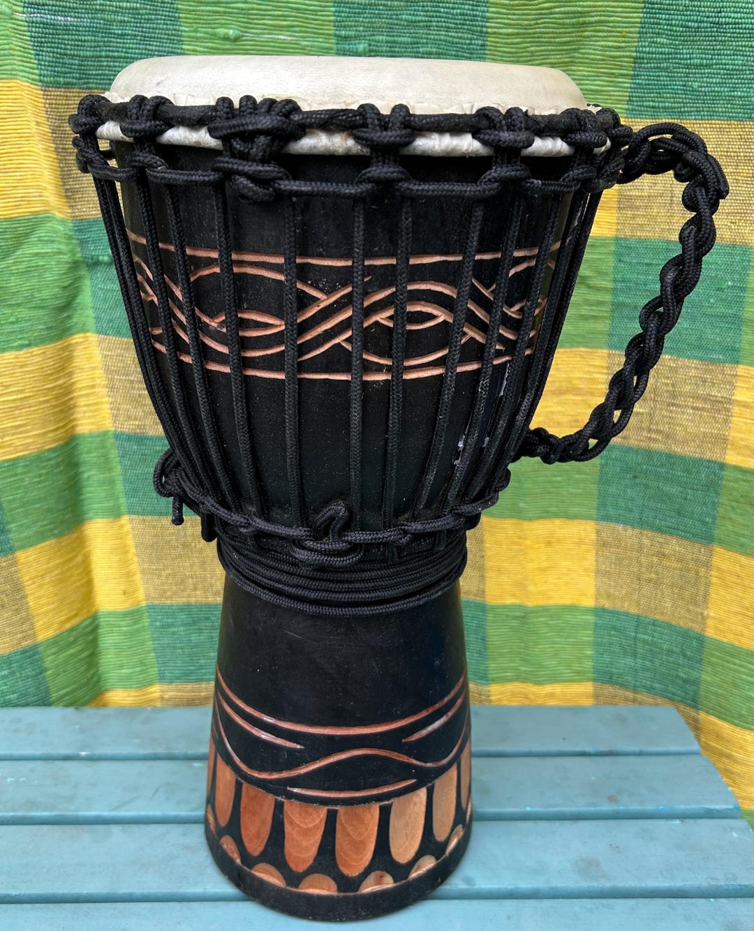 SALE Handmade 16" Tall Djembe Bongo Drum Model # M4 - Etsy