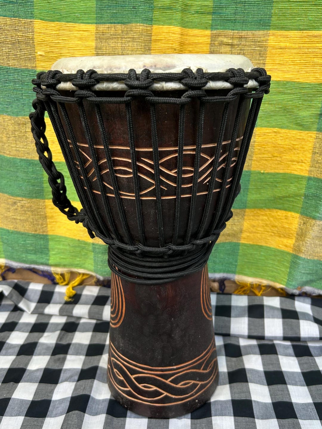 SALE - Handmade 16" Tall Djembe Bongo Drum Model # 40M1 - Etsy