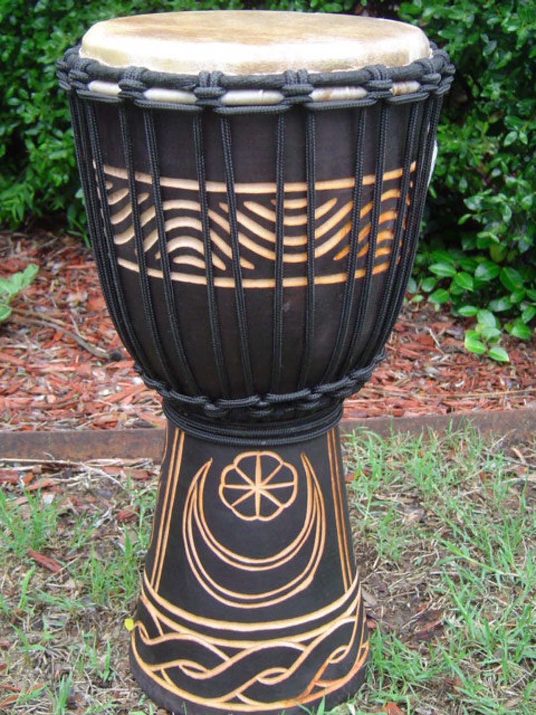 Handmade 16 Tall Djembe Bongo Drum MOON and STAR, Model M3 - Etsy