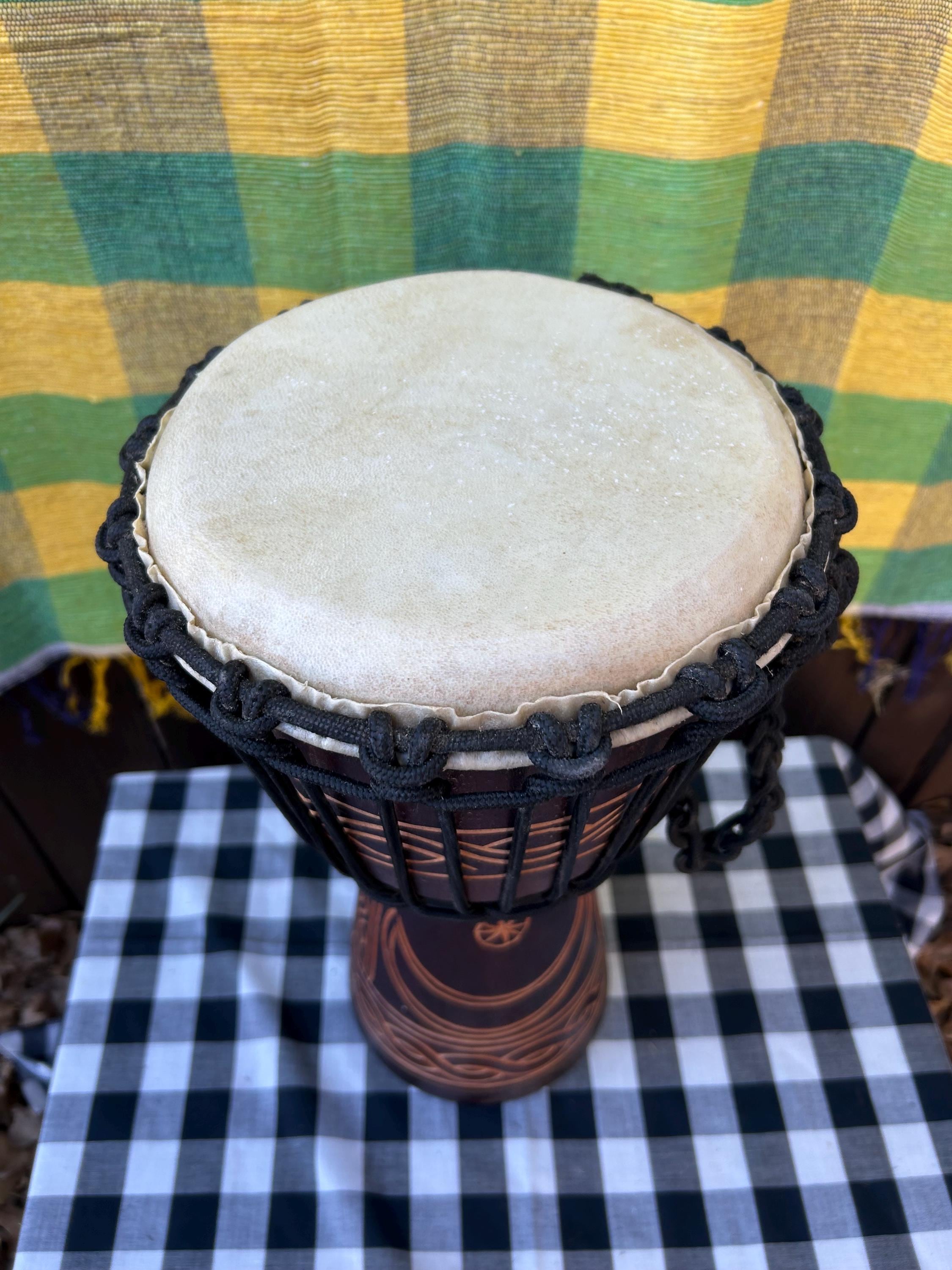 Handmade 16" Tall Djembe Bongo Drum MOON and STAR, Model # M3 - Etsy