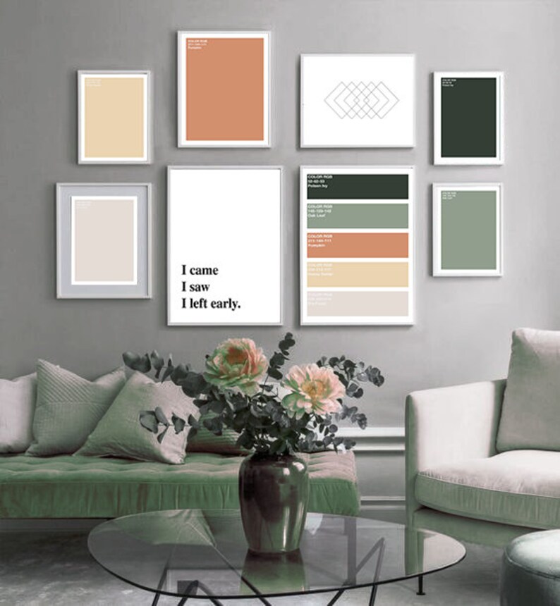 Pumpkin Patch Pantone Inspired Color Scheme Print Color - Etsy