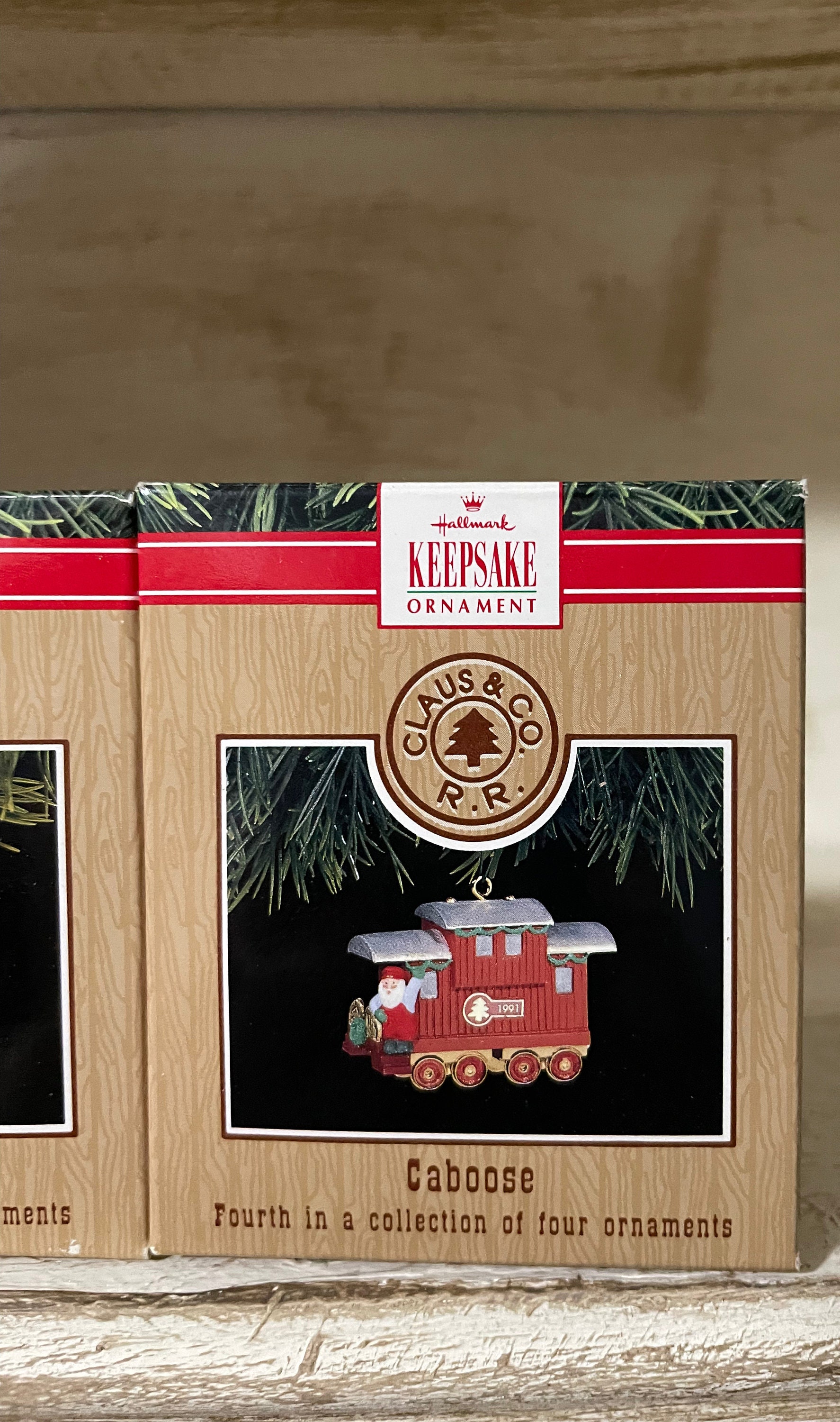 Vintage Hallmark Train Set Train Ornaments - Etsy