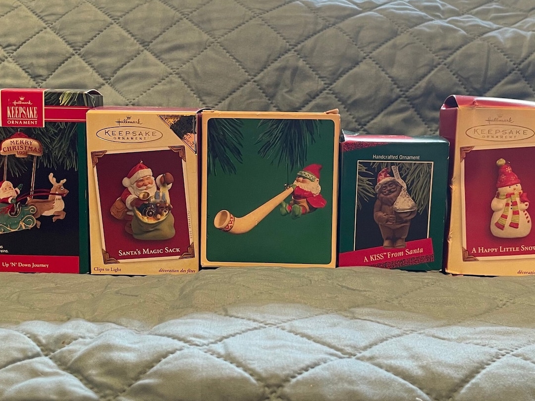 Vintage Hallmark Ornaments - Etsy