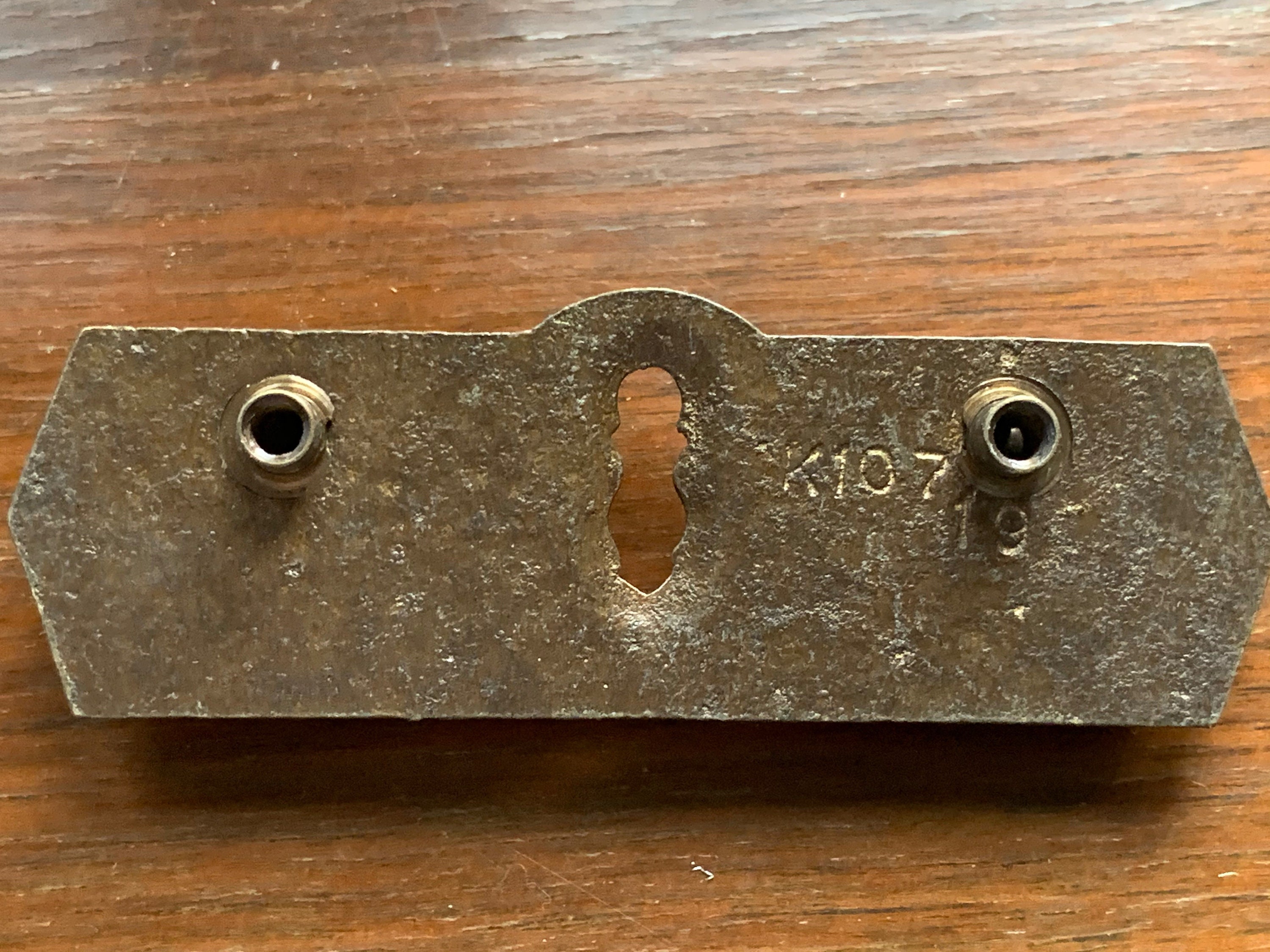 Vintage Keyhole Drawer Pull Keeler Brass Brass Drawer - Etsy