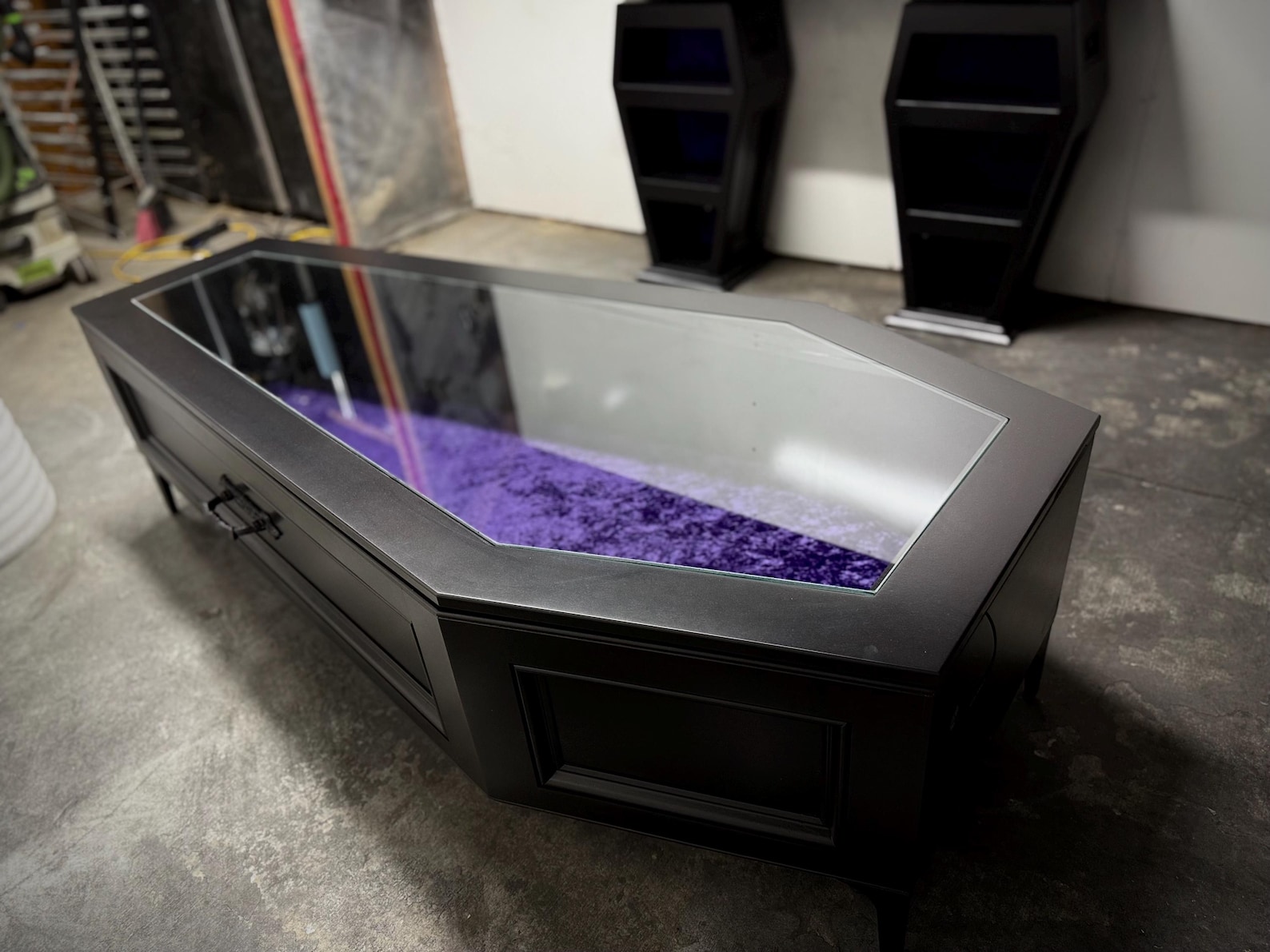Coffin Display Coffee Table - Etsy