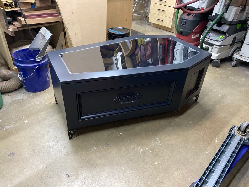 Coffin Display Coffee Table - Etsy