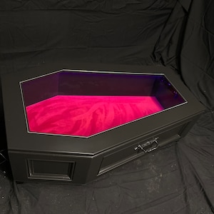 Coffin Display Coffee Table - Etsy
