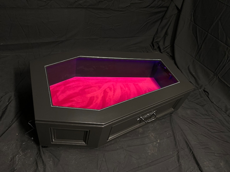 Coffin Display Coffee Table - Etsy