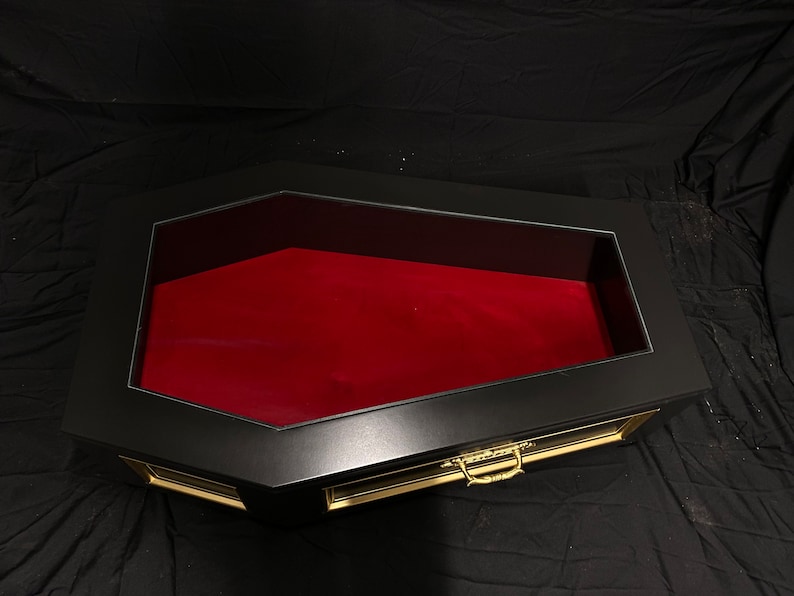 Coffin Display Coffee Table - Etsy
