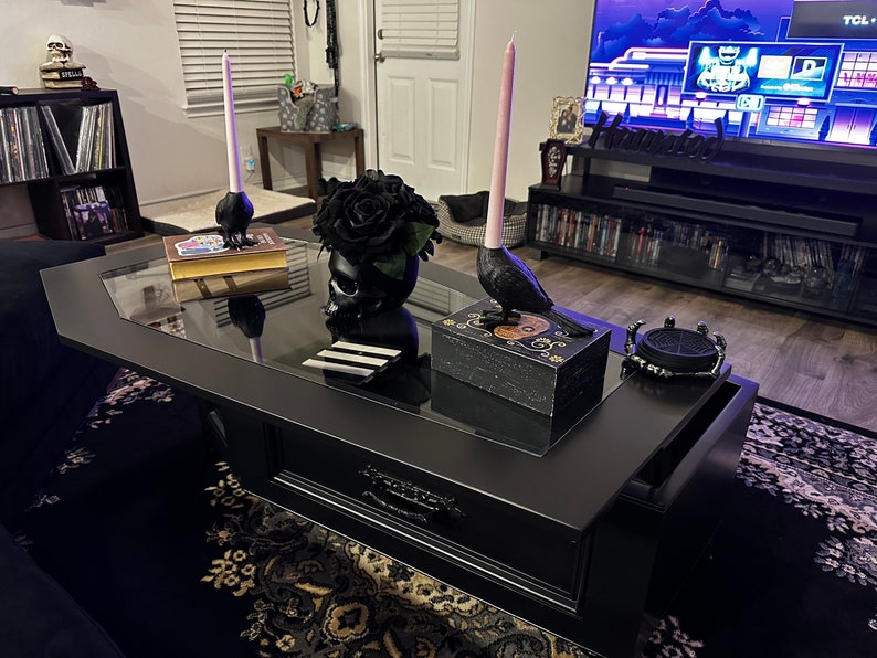 Coffin Display Coffee Table - Etsy
