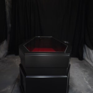 Coffin Shaped Display/storage Cabinet - Etsy