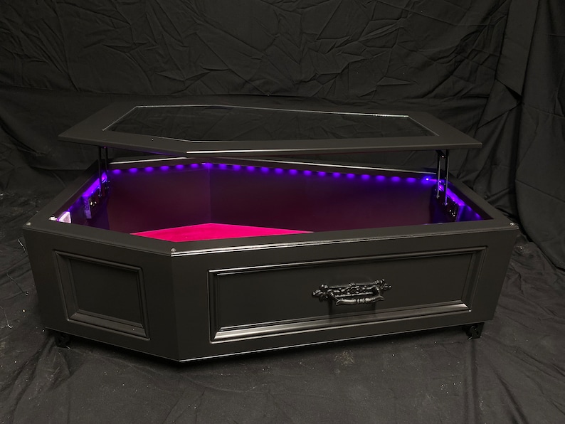Coffin Display Coffee Table - Etsy
