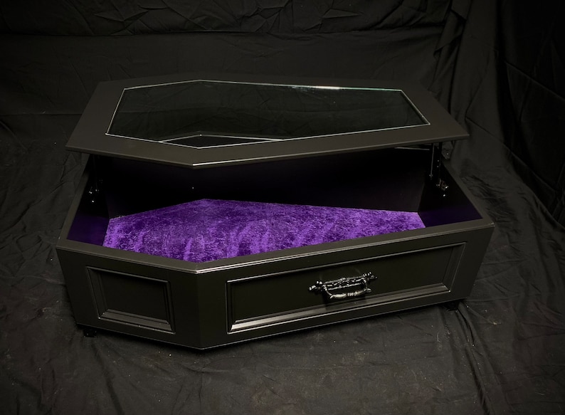 Coffin Display Coffee Table - Etsy