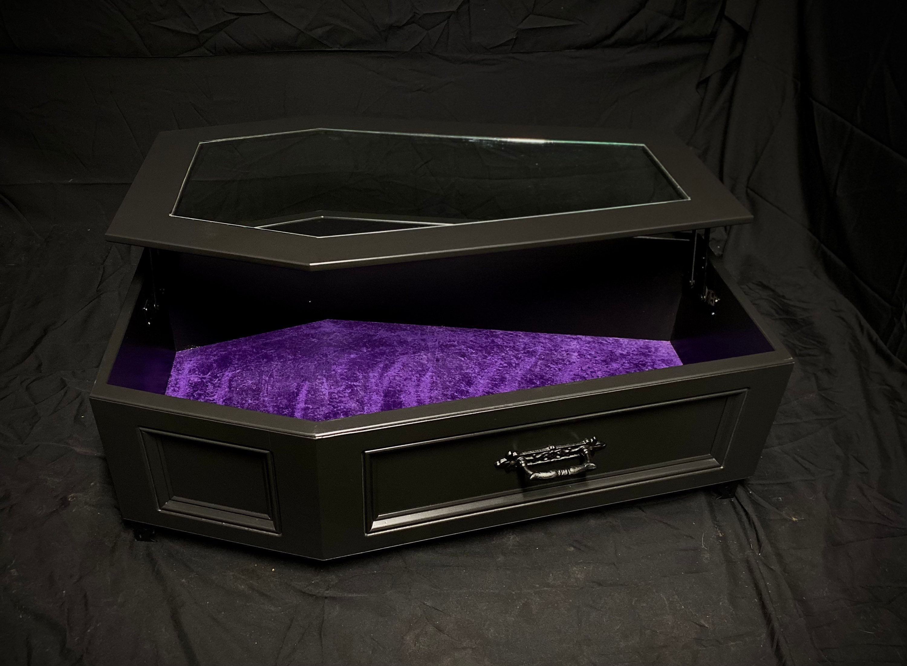 Coffin Display Coffee Table - Etsy