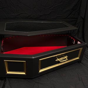 Coffin Display Coffee Table - Etsy