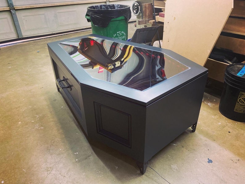Coffin Display Coffee Table - Etsy