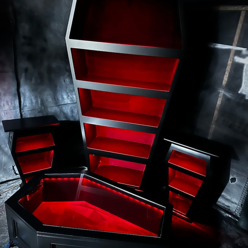 Coffin End Table - Etsy