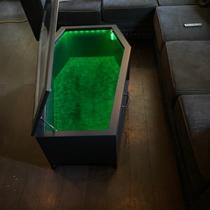 Coffin Display Coffee Table - Etsy