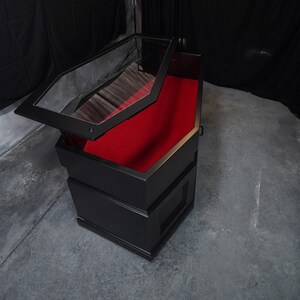 Coffin Shaped Display/storage Cabinet - Etsy