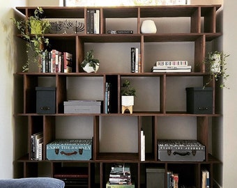 Loft Bookshelf - Etsy