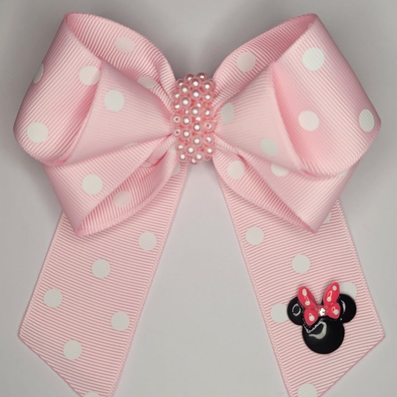 Minnie Mouse Hair Bow - Etsy