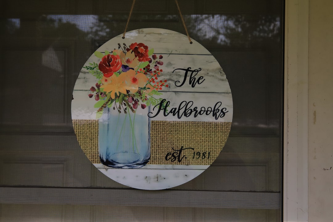 Personalized Door Sign - Etsy