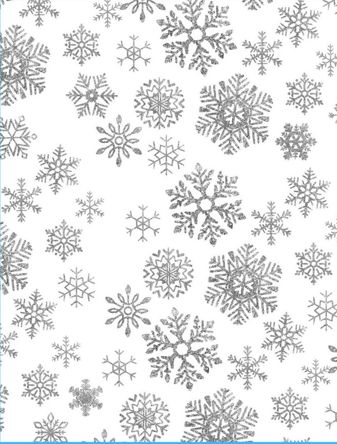 Decorative Diamond Painting Release Papers silver Snowflakes - Etsy