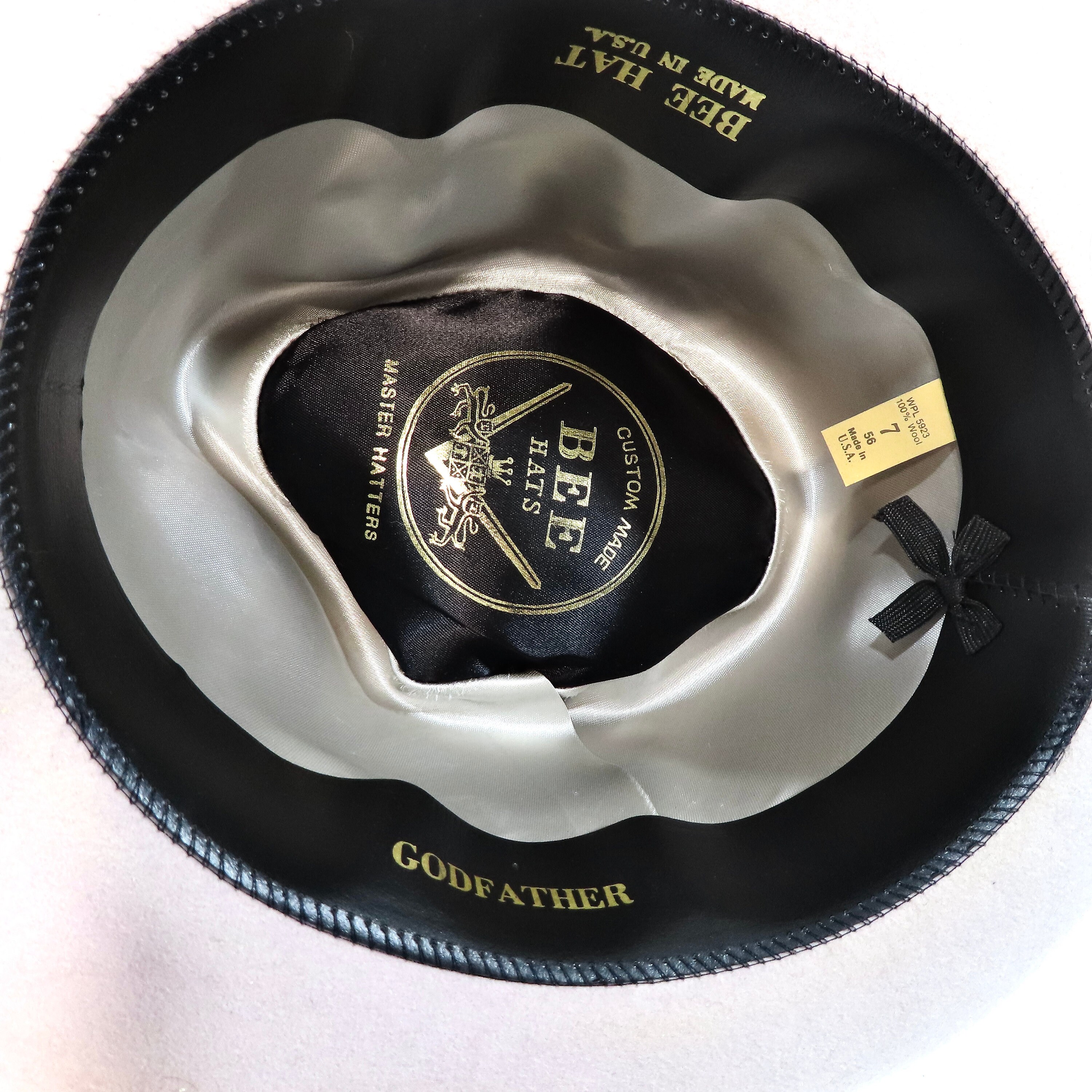 Vintage Fedora 20s-40s Style Hat Large Brim Godfather 1970s New/old ...