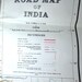 WWII Road Map of India AMS 5206 32 X 43 1944 Vintage Army Map Service U ...