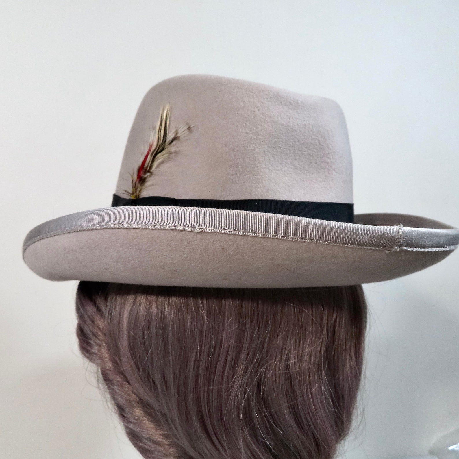 Vintage Fedora 20s-40s Style Hat Large Brim Godfather 1970s New/old ...