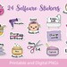 24 Beauty and Selfcare Stickers - Digital and Printable - Etsy