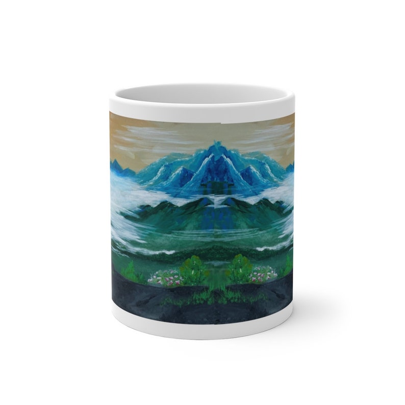 Color Changing Pretty Mountains Mug - Etsy