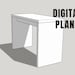 Writing Desk Plans - Etsy