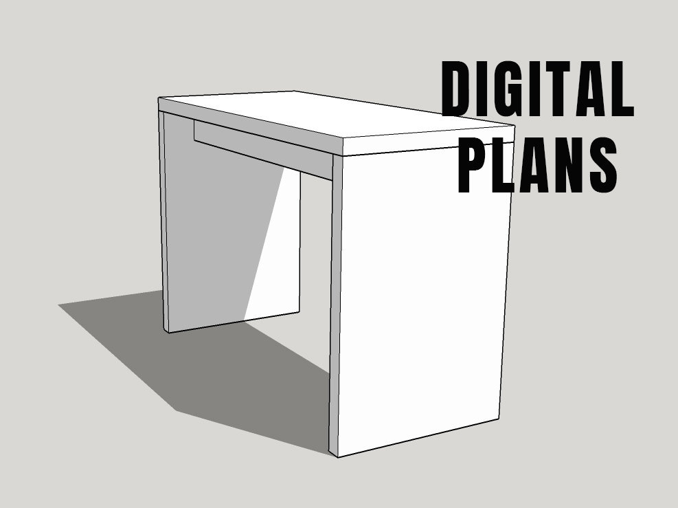 Writing Desk Plans - Etsy