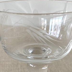 Vintage Sasaki Noritake Wheat Pattern Cordial Glass With Smooth Bulbous ...