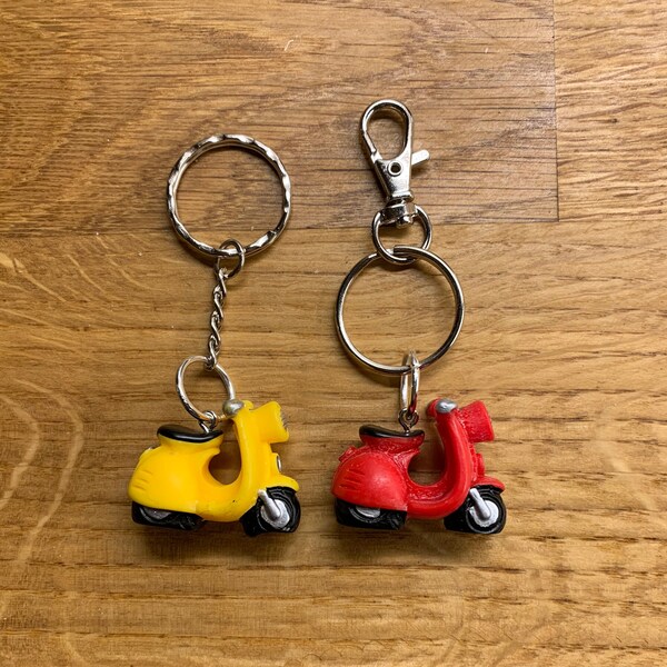 Motorcycle Keychain - Etsy