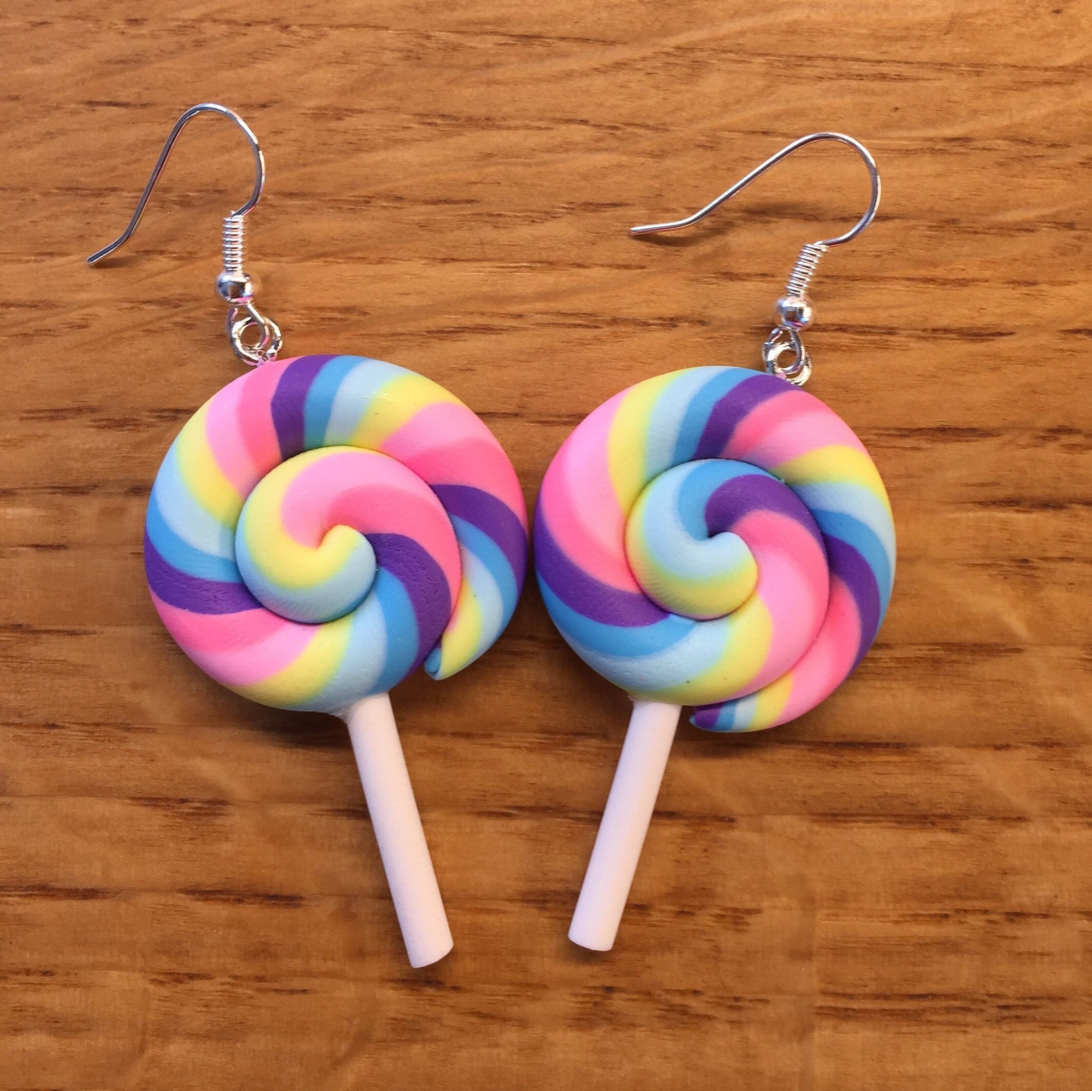 Lollipop earrings | Etsy