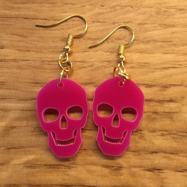 Skull Earrings - Etsy