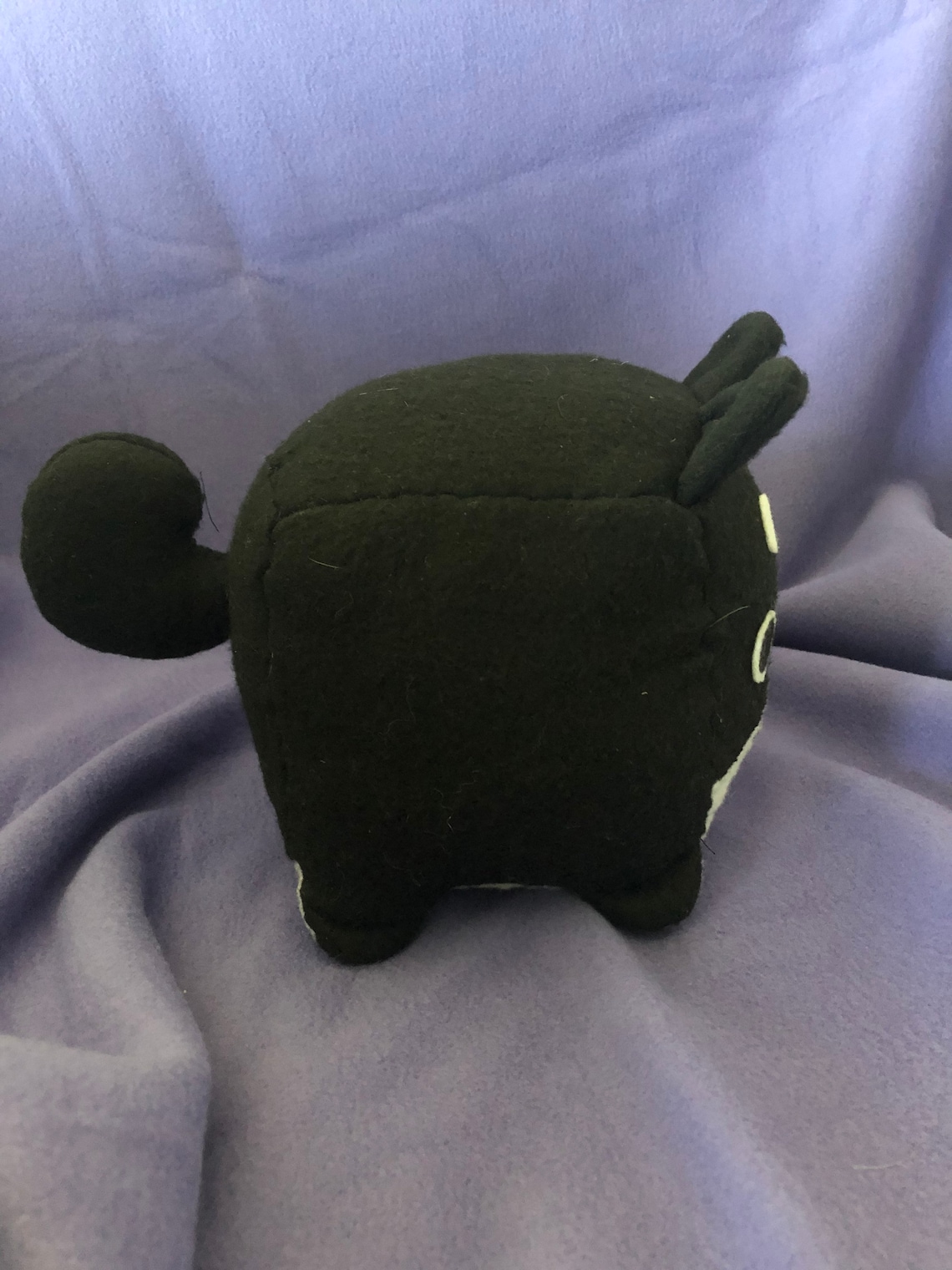 Handmade Shiba Cube Fleece Shiba Inu Puppy Plushie Black - Etsy