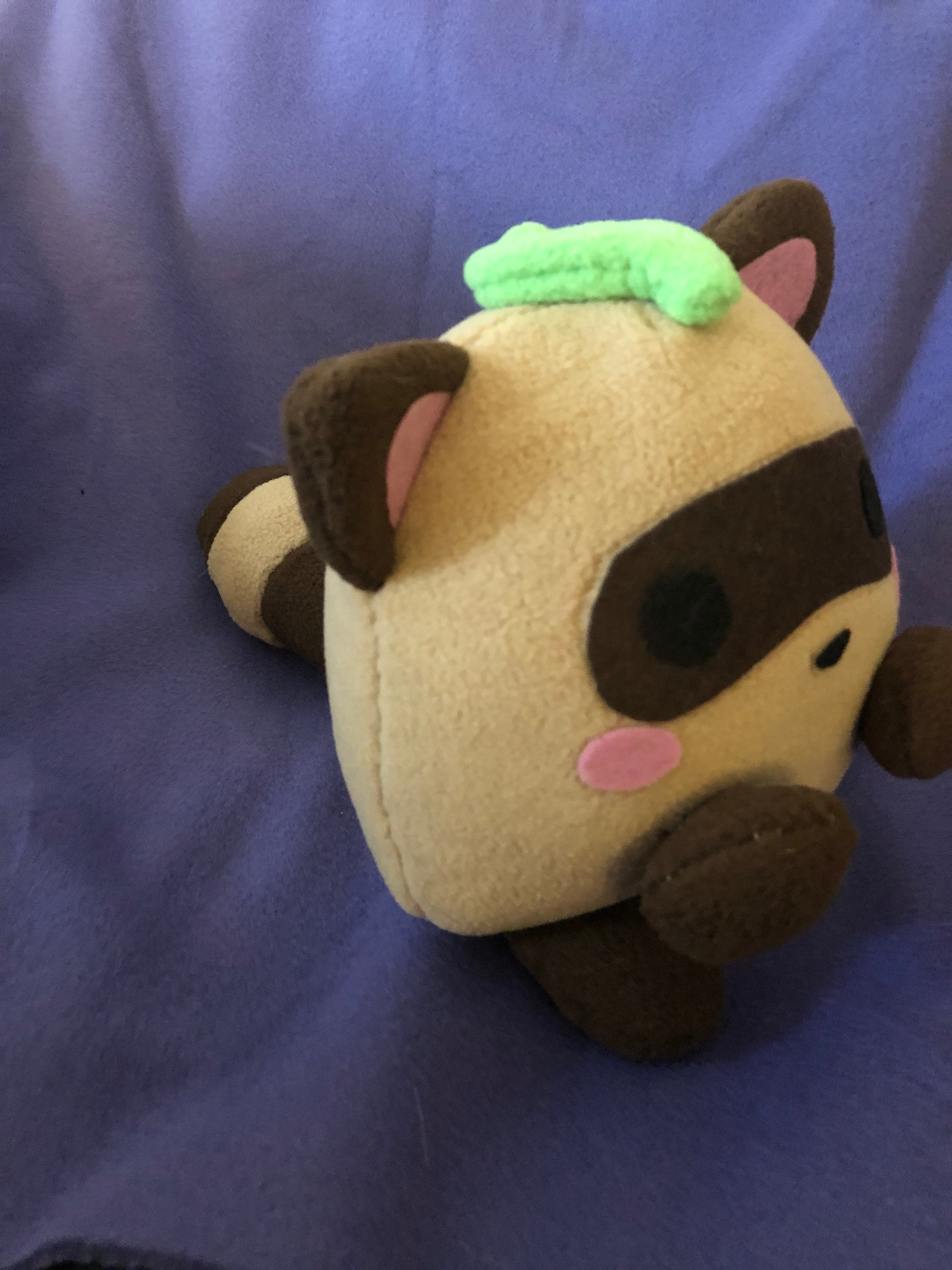 Japanese Tanuki plush yokai doll stuffed animal kawaii | Etsy