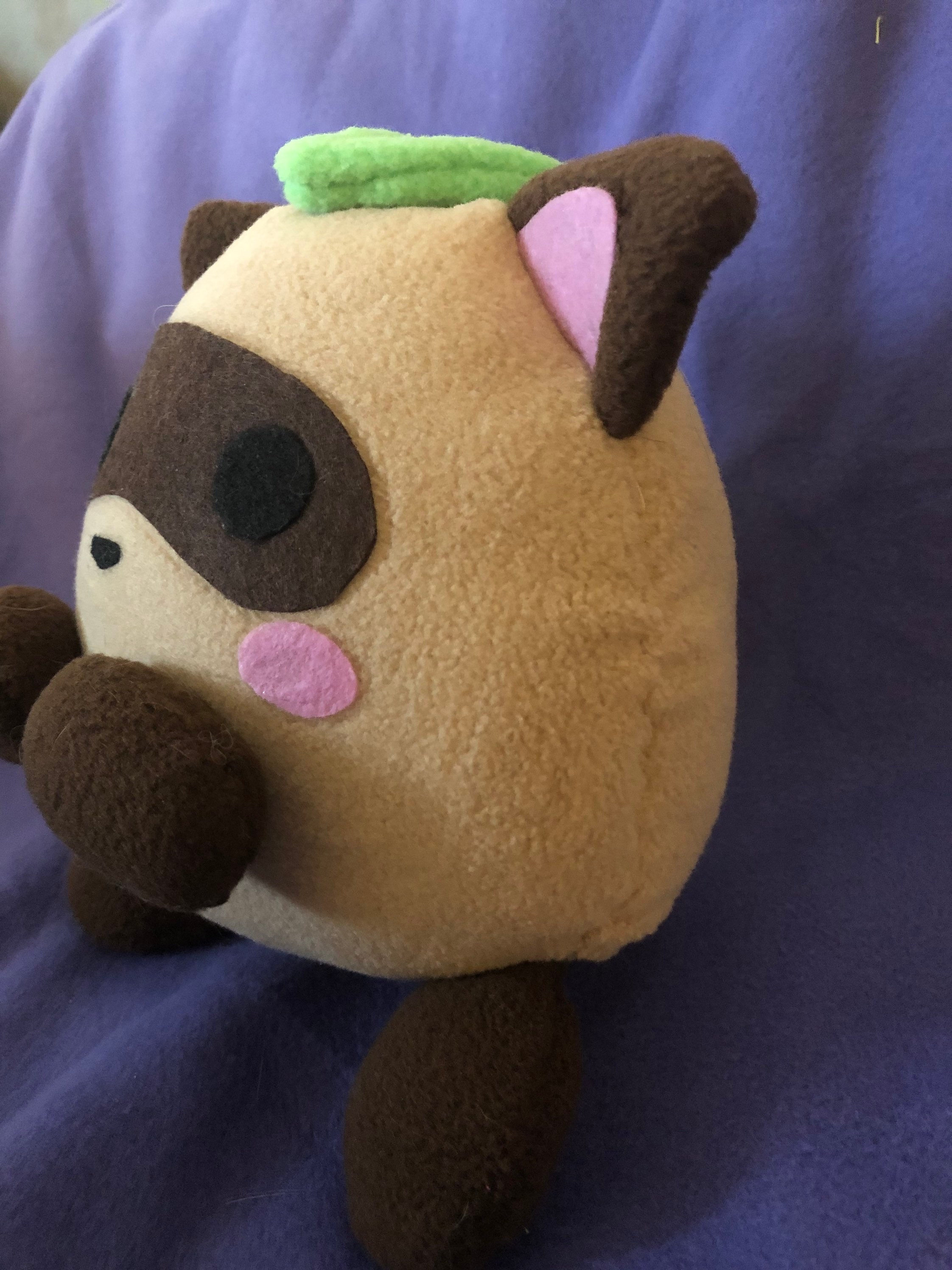 Japanese Tanuki plush yokai doll stuffed animal kawaii | Etsy