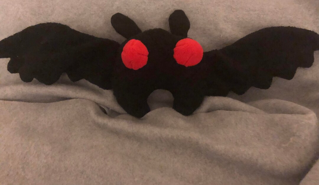 Moth Man Plushie, Mothman Stuffed Animal, Cryptid Plush, Couples See ...