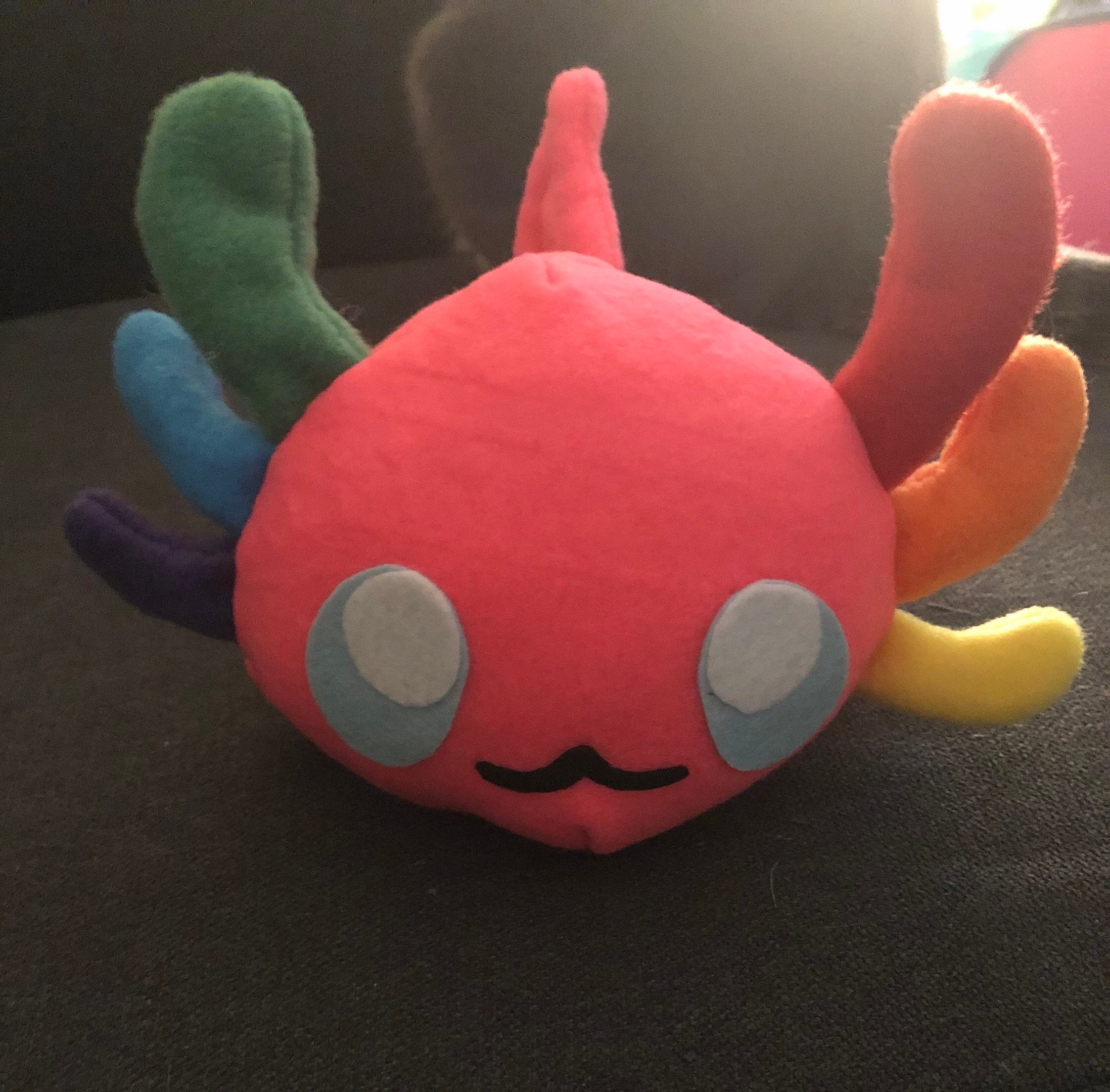 Pride axolotls axolotls rainbow gills axolotl plush axolotl | Etsy