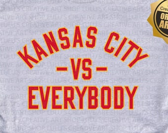 Kc Vs Everybody Svg - Etsy